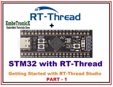 Getting Started Stm32 With Rt Thread Rtos Rt Thread Tutorial