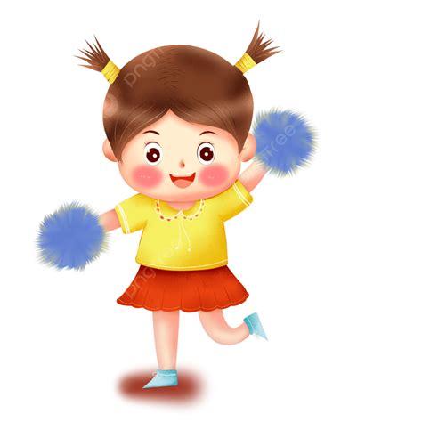 만화 여섯 번째 어린이 날 어린 소녀 어린 소녀 노는 아이들 어린이 날 Png 일러스트 및 Psd 이미지 무료 다운로드 Pngtree
