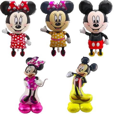 대형 디즈니 호일 풍선 미키 마우스 풍선 미니 생일 파티 장식 어린이 장난감 베이비 샤워 공 어린이 만화 선물