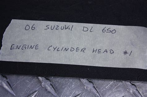 2006 Suzuki Dl 650 V Strom Engine Cylinder Head 1 Oem Dl650 06 Ebay