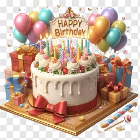 생일 축하 케이크 장식 생일 축하해요 장식된 생일 케이크 생일 케이크 생일 축하 해요 Png 일러스트 및 이미지 에 대한 무료 다운로드 Pngtree