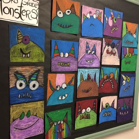 Pin By H Martin On Art Ideas Halloween Art Projects School Art