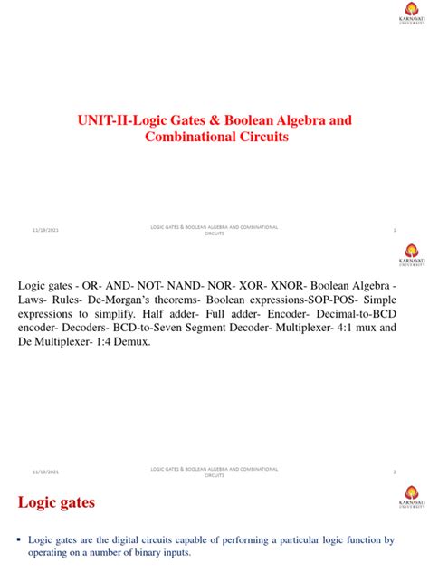 boolean and logic gates pdf logic gate digital electronics