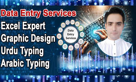 data entry excel graphic design urdu and arabic typing by