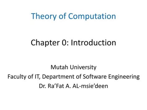 theory of computation ppt