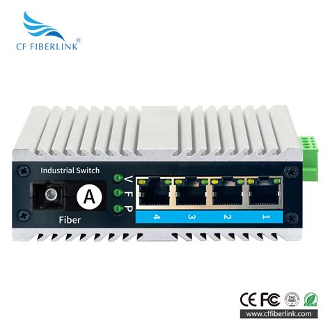 China 5 Port 10 100m Industrial Ethernet Switch Manufacturer And