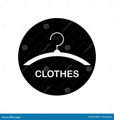Hanger Logo Stock Vector Illustration Of Graphic Laundry 266574843