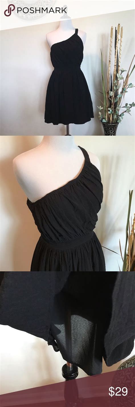Uo Kimchi Blue Crinkle One Shoulder Mini Dress Sm Urban Outfitters