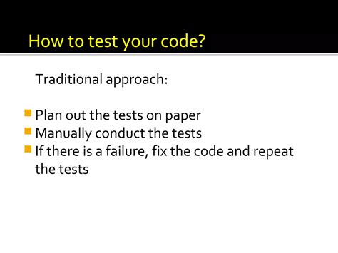 Python Unit Testing Odp Computing Technology And Computing