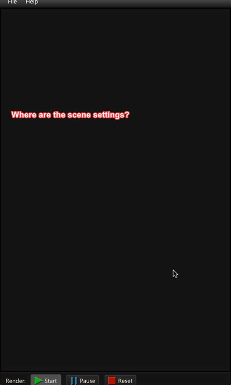 none of the scene options visible in chunky 2 5 x snapshot gui · issue