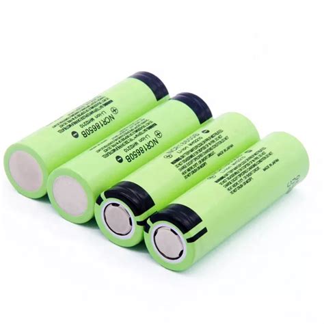 Ncr18650b Rechargeable Li-ion Mh12210 3400mah Lithium-ion 18650 Battery ...