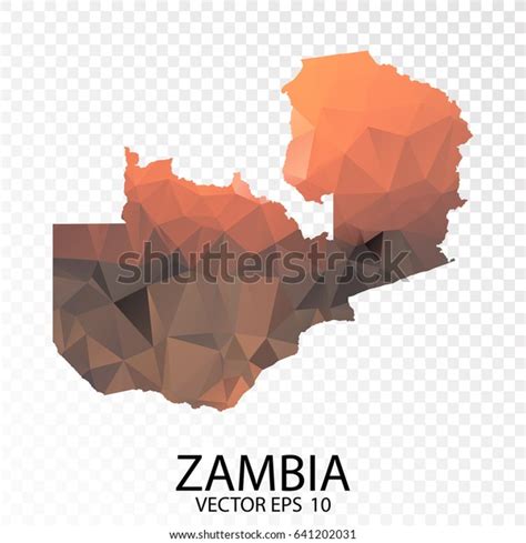 Transparent Polygon Map Vector Illustration Low Stock Vector Royalty Free Shutterstock
