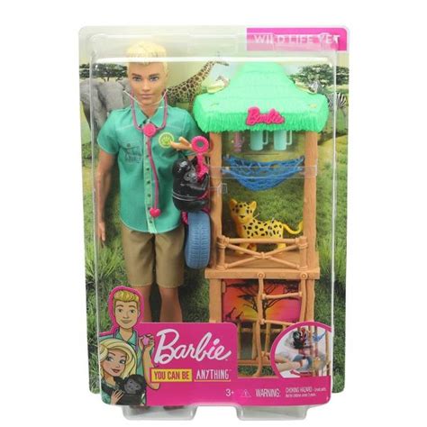 בובת ברבי בן וטרינר חיות Barbie צעצועי שגיב