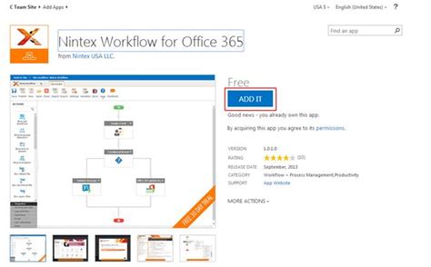 Install Nintex Workflow In Sharepoint 2013 Online