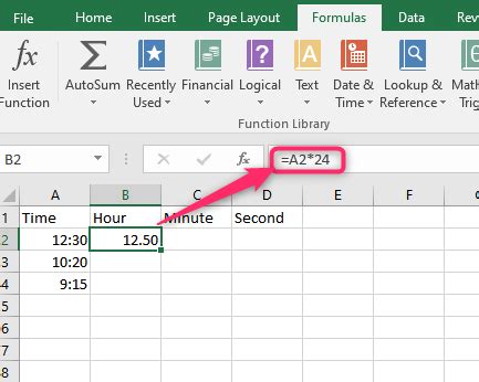 How To Convert Time To Decimal Numbers In Excel