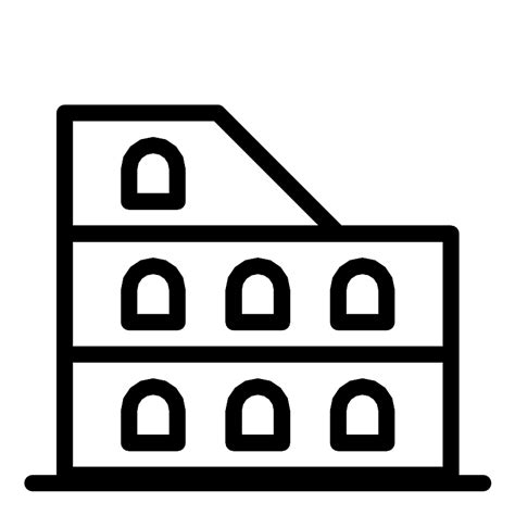 Architecture Building Colosseum Vector Svg Icon Svg Repo