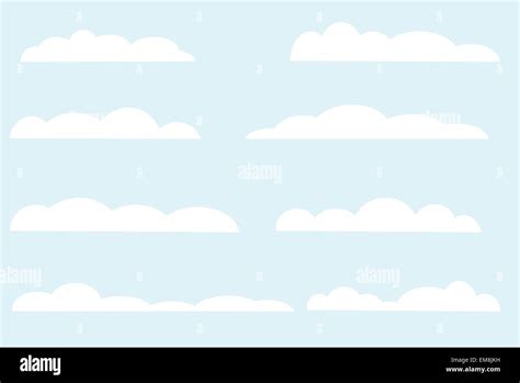 Blue Skies Background Stock Vector Image And Art Alamy