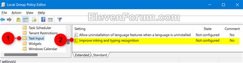Enable Or Disable Improve Inking And Typing In Windows 11 Windows 11 Forum