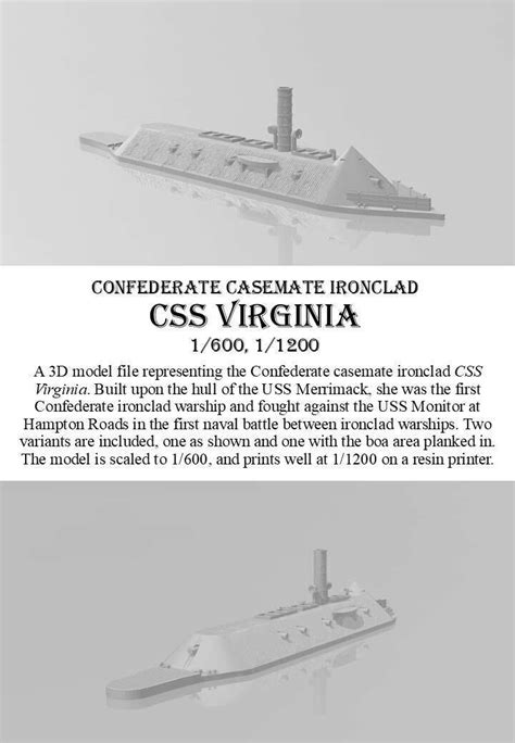 Css Virginia Long Face Games Wargame Vault