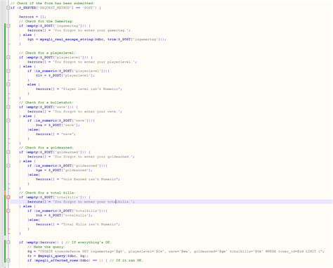 Html Php Sql Coding Im Having Issuse With My