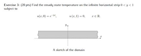 Solved Exercise 3 20 Pts Find The Steady State