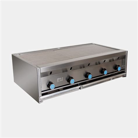 Gratar electric 105 cm, bare rotunde