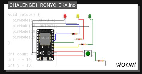 Chalenge1ronyco Wokwi Esp32 Stm32 Arduino Simulator
