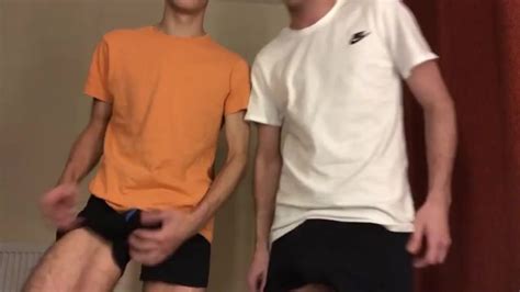 Hot Twins Jerking Next To Each Other
