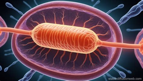 Mitochondrias Energy Production Role Stable Diffusion Online