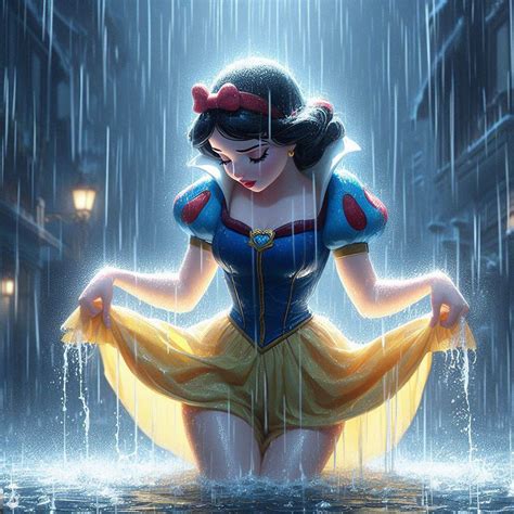 Snow White Rainy Night By Chryslerfire On Deviantart