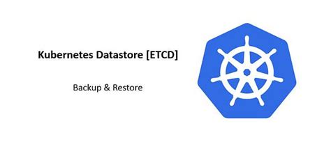 Lahiru Warusavithana On Linkedin Backing Up And Restoring An Etcd In Kubernrtes