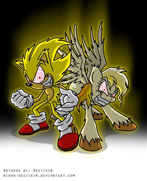 Fleetway Super Sonic The Fleetway Team By Niban Destikim On