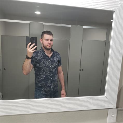 Quick Selfie At The Public Restroom Just Because Im Gay And Is My