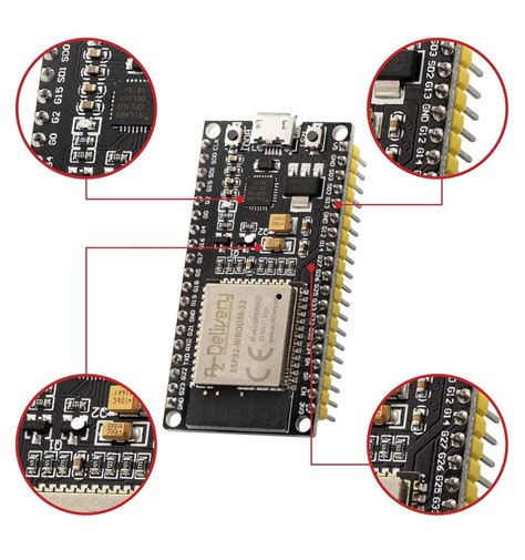 az delivery esp32 nodemcu modul wlan wifi dev kit c toplampe de