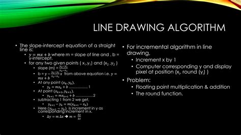 Solution Unit 2 Scan Conversion Algorithm Studypool