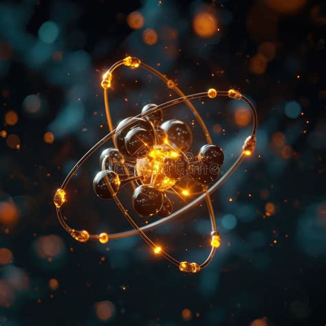 Atomic Dance Subatomic Realm Electrons Neutrons And Protons Orbit A