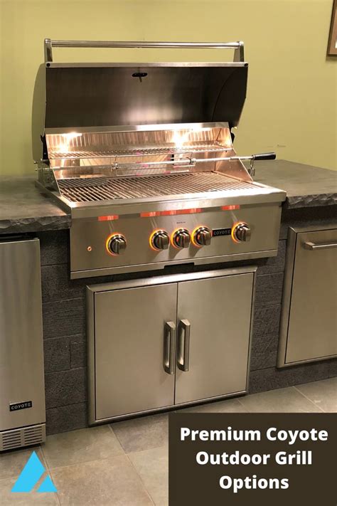 Premium Coyote Outdoor Living Grill Options