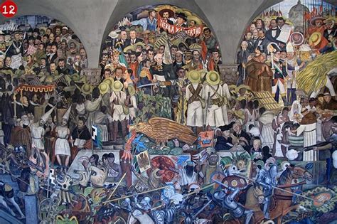 Diego Rivera Tierra Agus Libertad El Primer Mural De David Alfaro