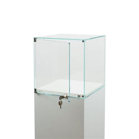 Glass Display Case With A Door