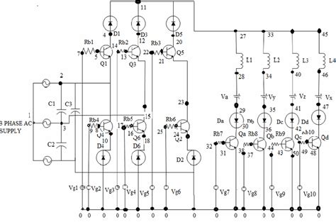 PSPICE Circuit For Two Stage Power Converter Download Scientific Diagram