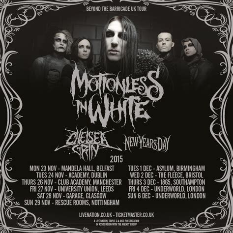 Motionless In White Tour Flagstaff At Isabel Newell Blog