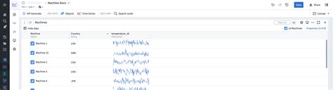 Time Series Time Series Setup Time Series Properties Palantir