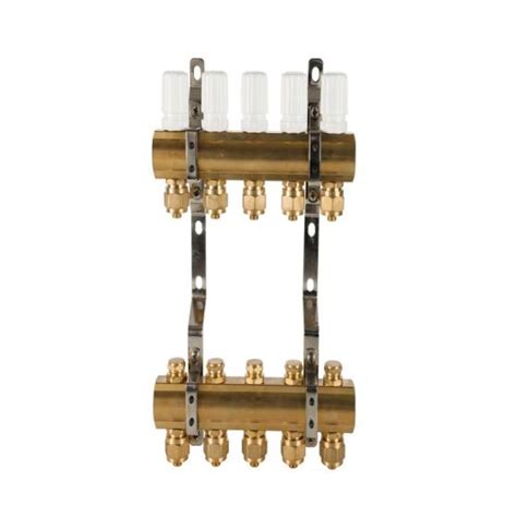 Water Flow Control Ball Valve For Ppr Pex Pipe Floor Heating Manifold