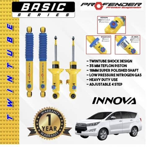 Jual Aksesoris Suspensi Profender Toyota Innova Reborn Innova 06 21 Set
