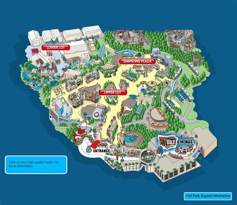 Universal Studios Hollywood Printable Map Plan Your Year Easily