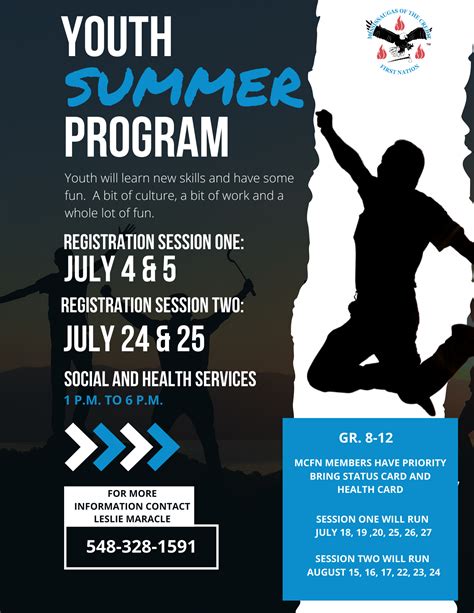 Youth Summer Program Mississaugas Of The Credit First Nation