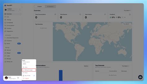 How To Check Your Ai Chatbot Credits Usage Ai Helpcenter Yourgpt