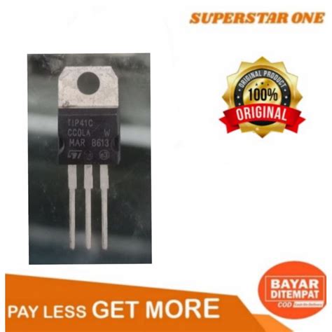 Jual Transistor Tip41 Tip 41c Shopee Indonesia