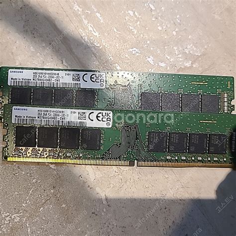 삼성 32g Ram Ddr4 32기가 램 Pc4 320 Cpu메인보드 중고나라 삼성 32g Ram Ddr4 32기가 램 Pc4 320 Cpu메인보드 중고나라