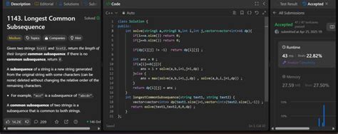 100daysofcode 100daysofcode Leetcode Dynamicprogramming Pankaj Chitra